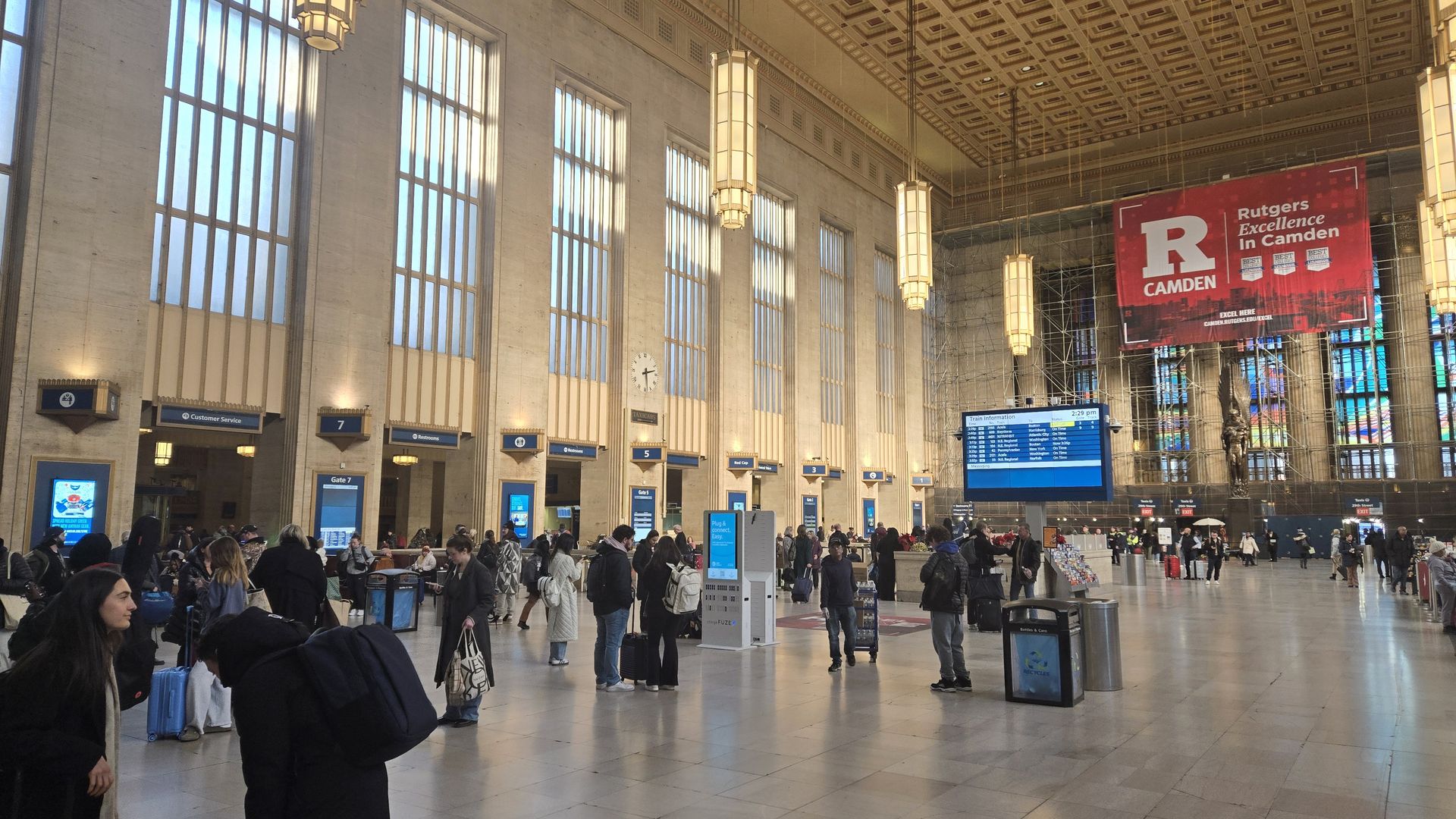 Amtrak guide: What to eat and do at Philadelphia's 30th Street Station ...