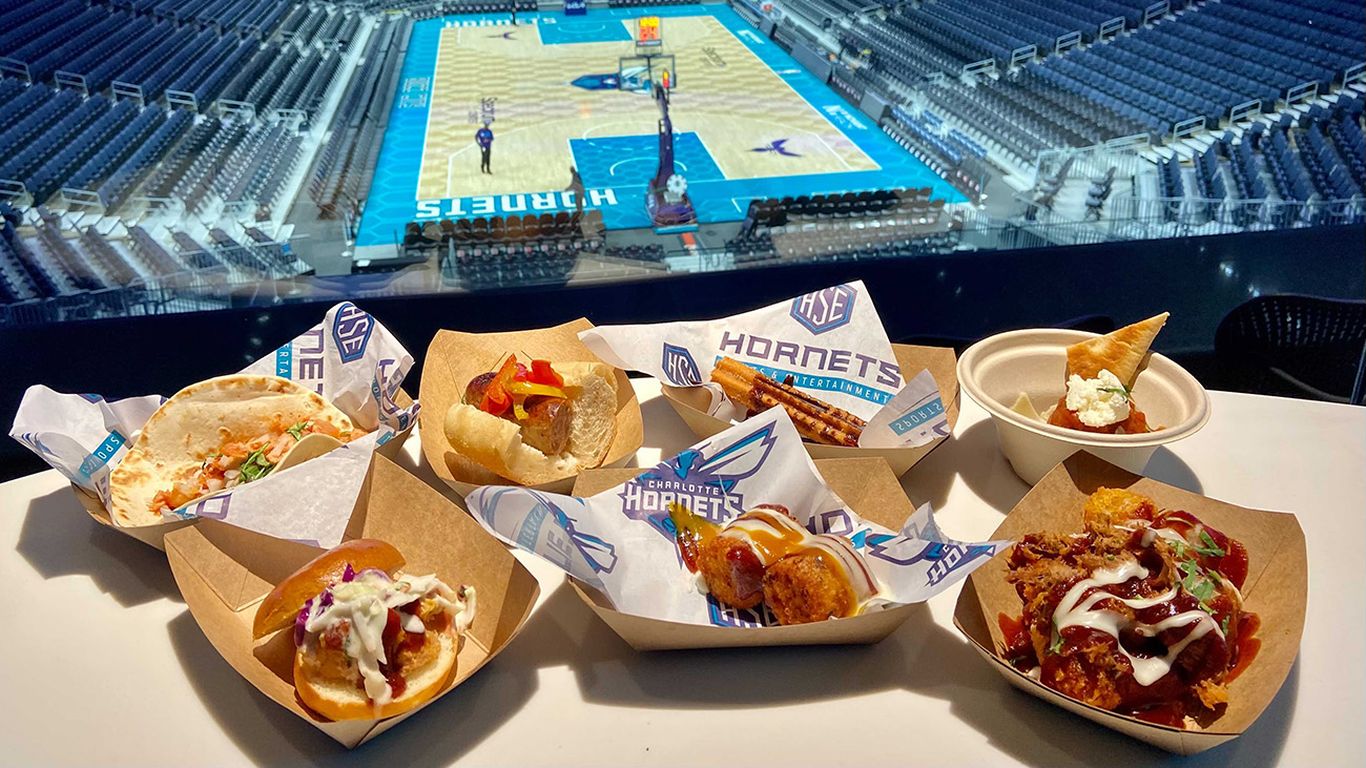 Spectrum Center debuts new menu ahead of Charlotte Hornets’ season ...