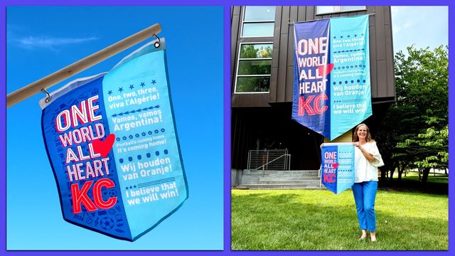 Ronald McDonald House KC launches World Cup rally flags - Axios Kansas City