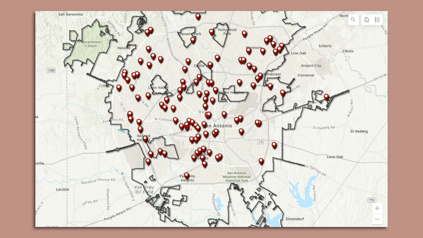 San Antonio's Animal Care Services shares dangerous dog map after ...
