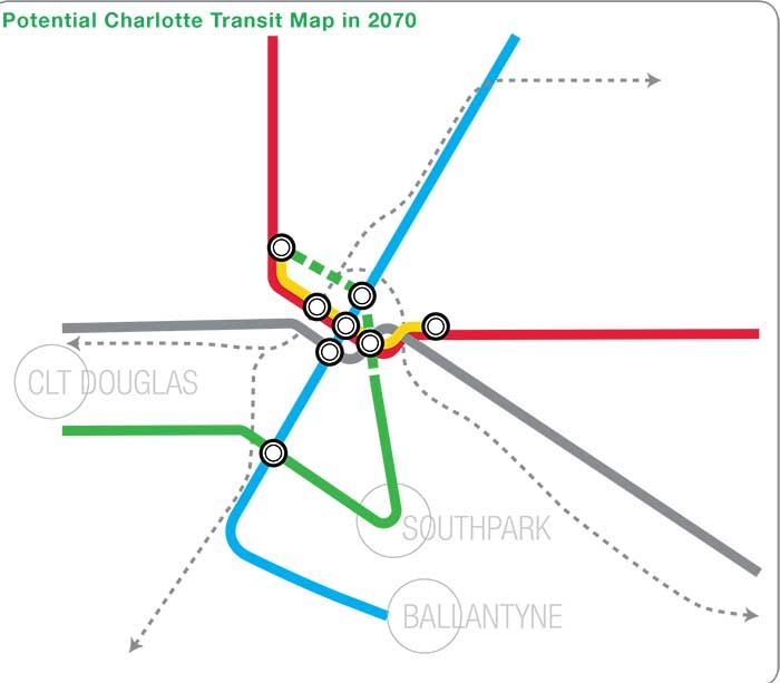 Could light rail actually make it to Ballantyne one day? - Axios Charlotte