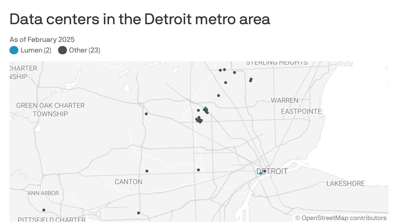 Michigan data centers raise environmental concerns - Axios Detroit