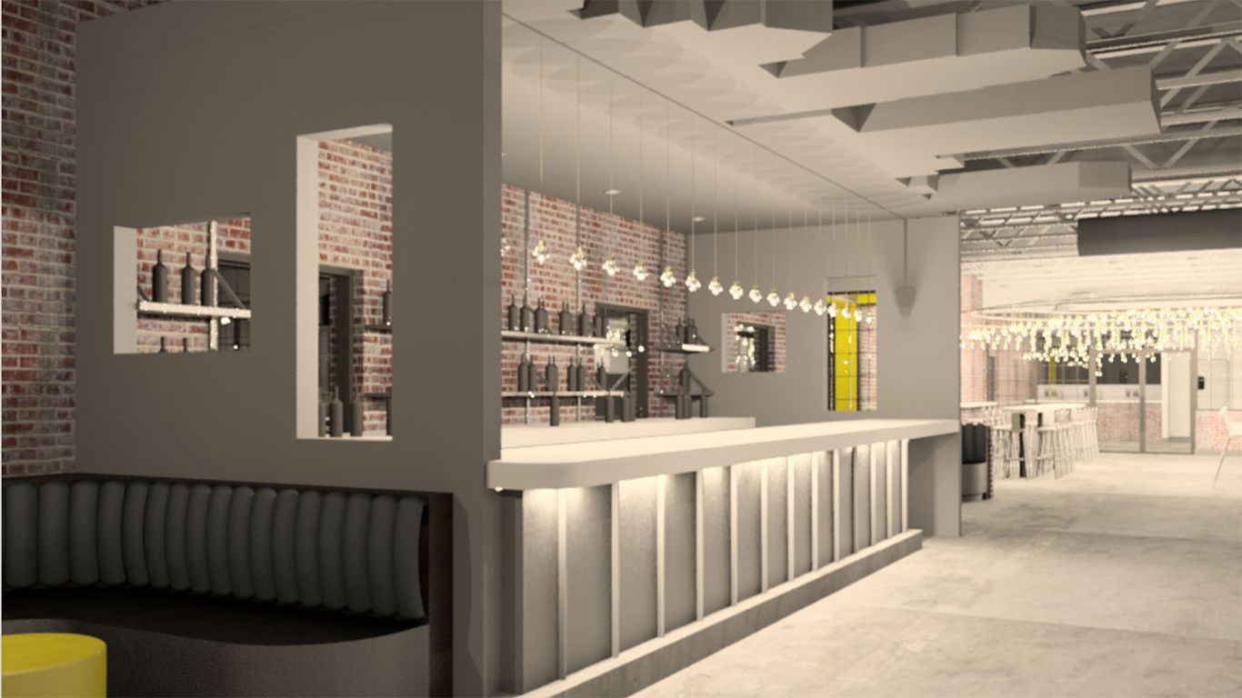 Renderings of VBGB’s new, larger concept going next door to current ...