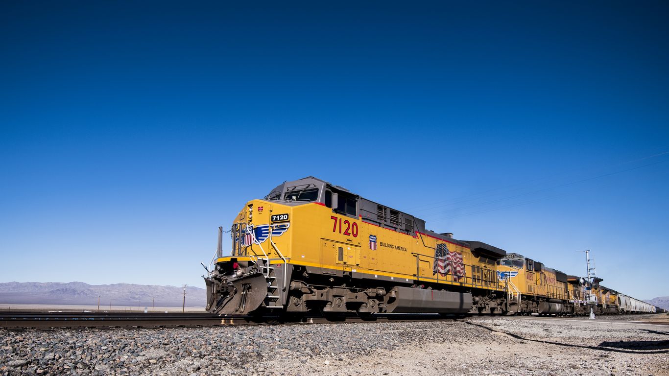 U.S. freight traffic posted biggest annual gain ever in March