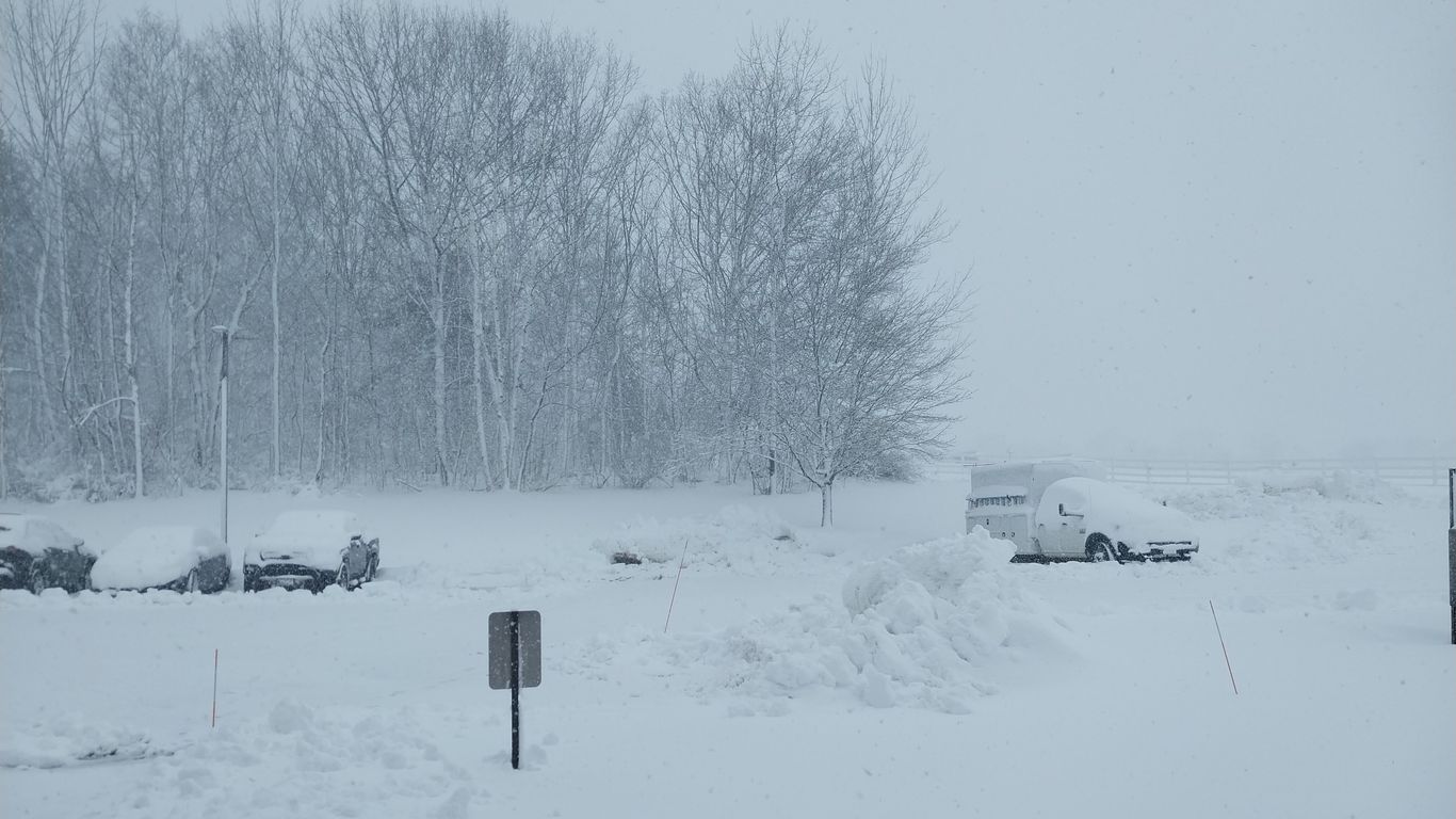 Northeast snow storm triggers outages in New England, causes deaths