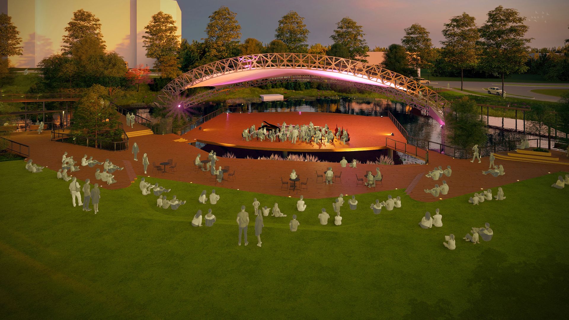 New renderings: Symphony Park renovations expected to start in 2026 ...