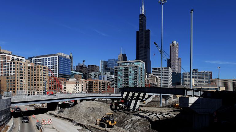 Chicago's Jane Byrne Interchange is finally finished - Axios Chicago