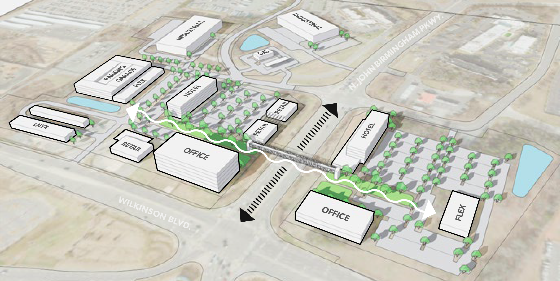 Fresh renderings: 10 proposals submitted for Charlotte airport's new ...