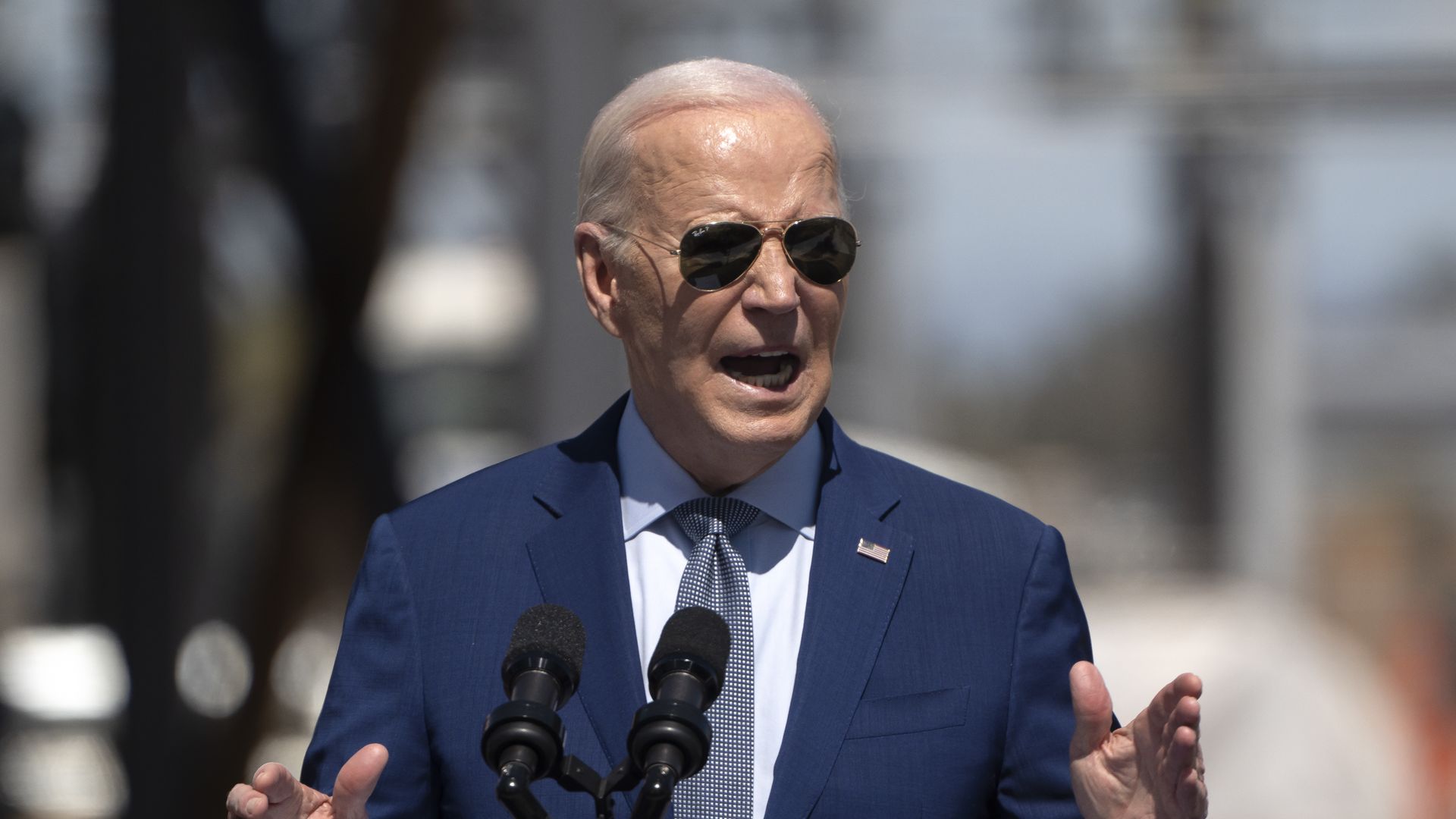 Biden raised $90 million in March, adding to cash advantage
