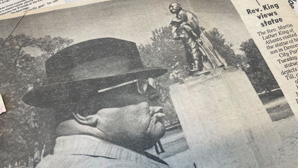 How Denver ended up with two Martin Luther King Jr. statues - Axios Denver