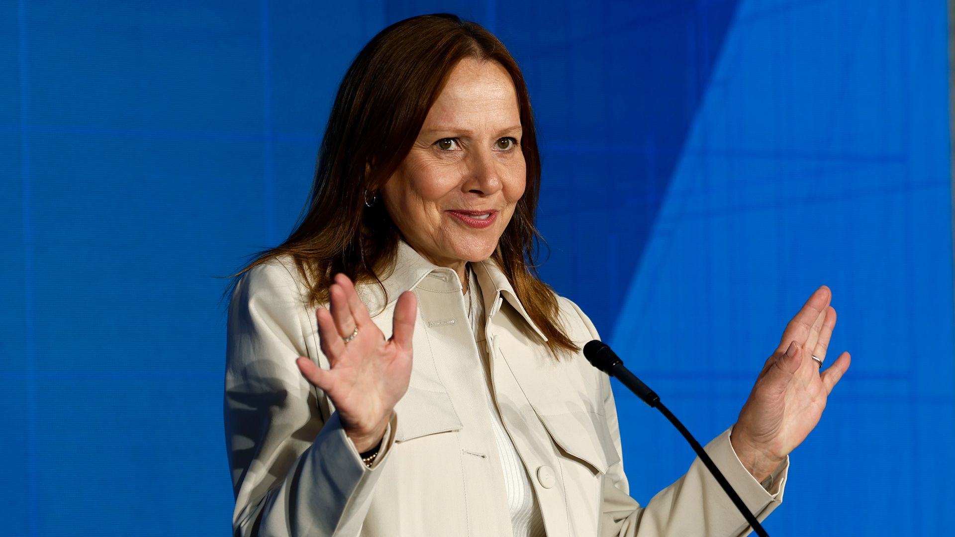 GM CEO Mary Barra: "We have a lot in common" with Trump