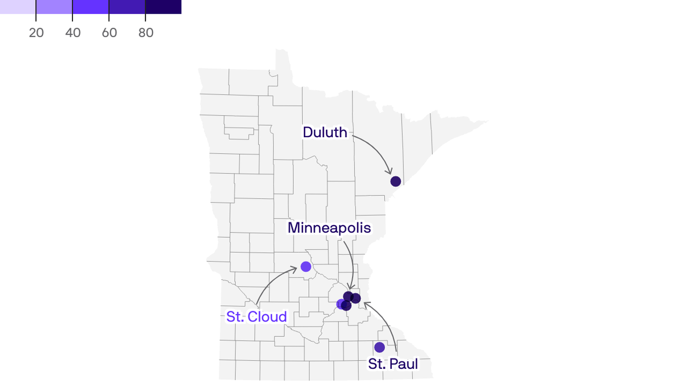 Minneapolis and St. Paul earn top scores in LGBTQ inclusivity ranking ...
