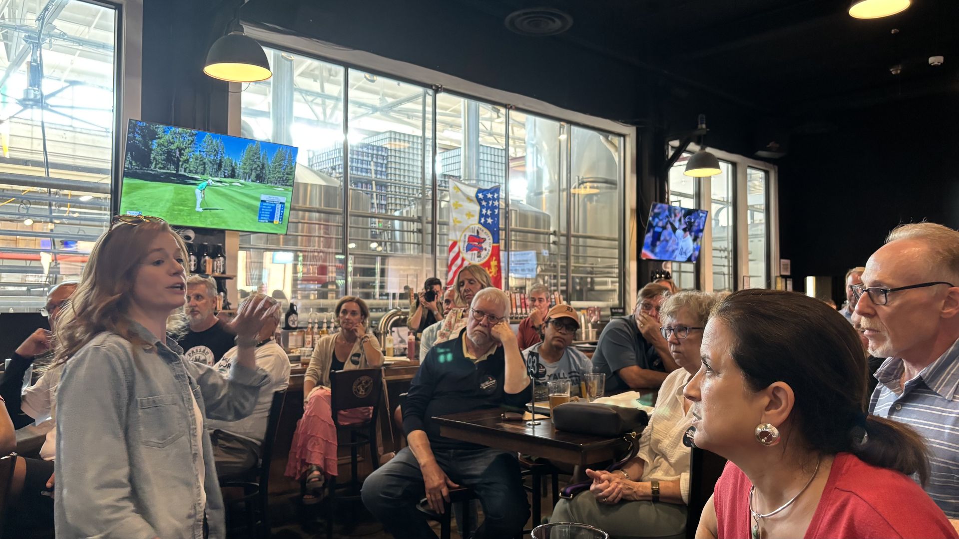 McMorrow hosts brewery tour to connect with voters ahead of 2026 Senate ...