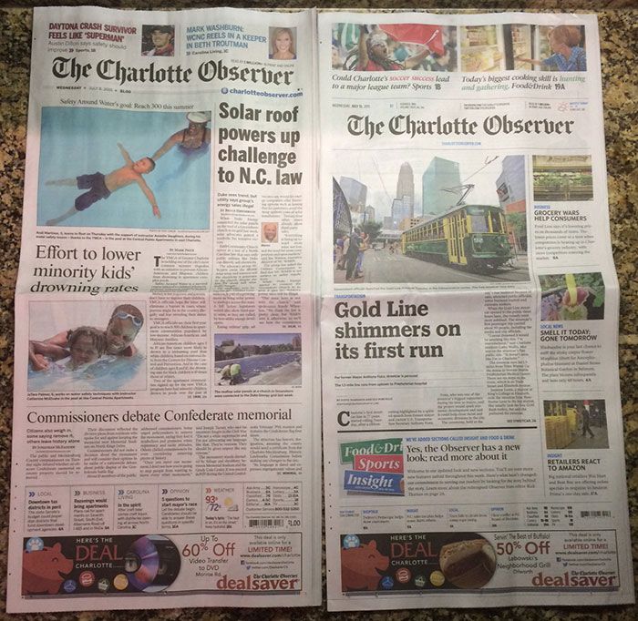 the observer sections