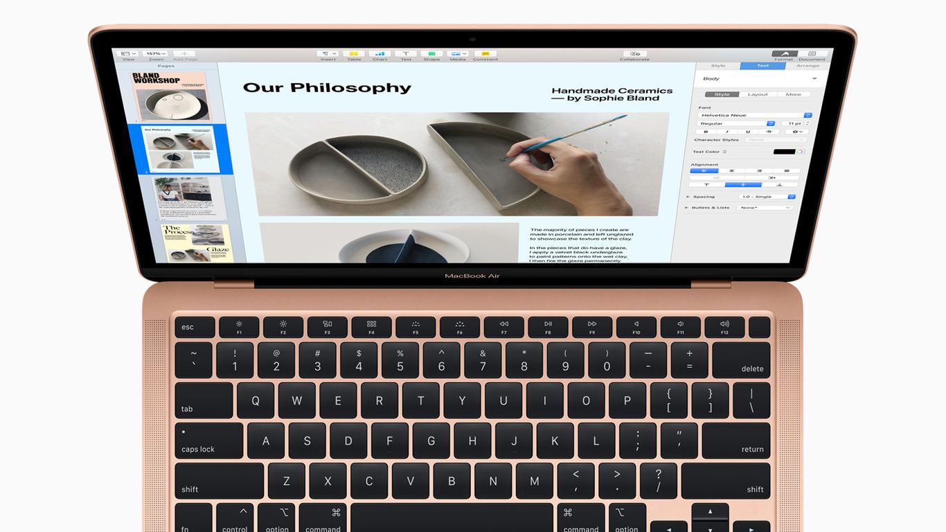 Apple introduces new MacBook Air, iPad Pro