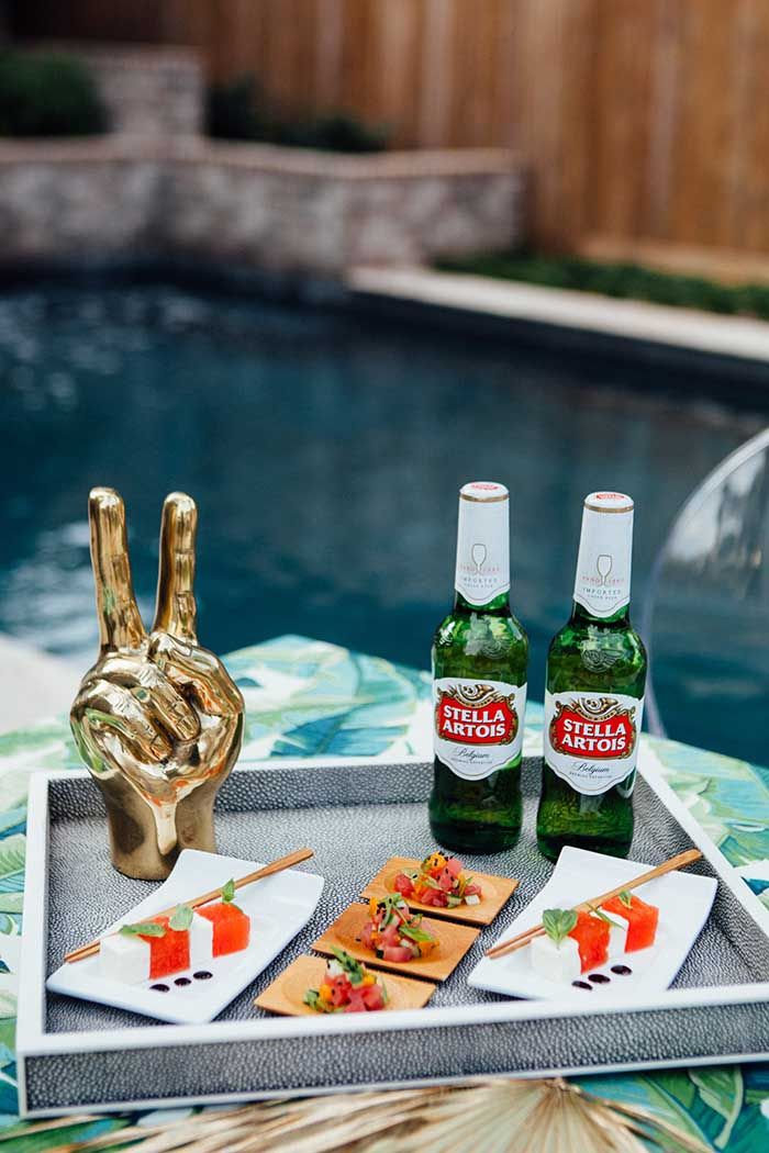 Last drops of summer… Throw a Stella-inspired poolside happy hour with ...