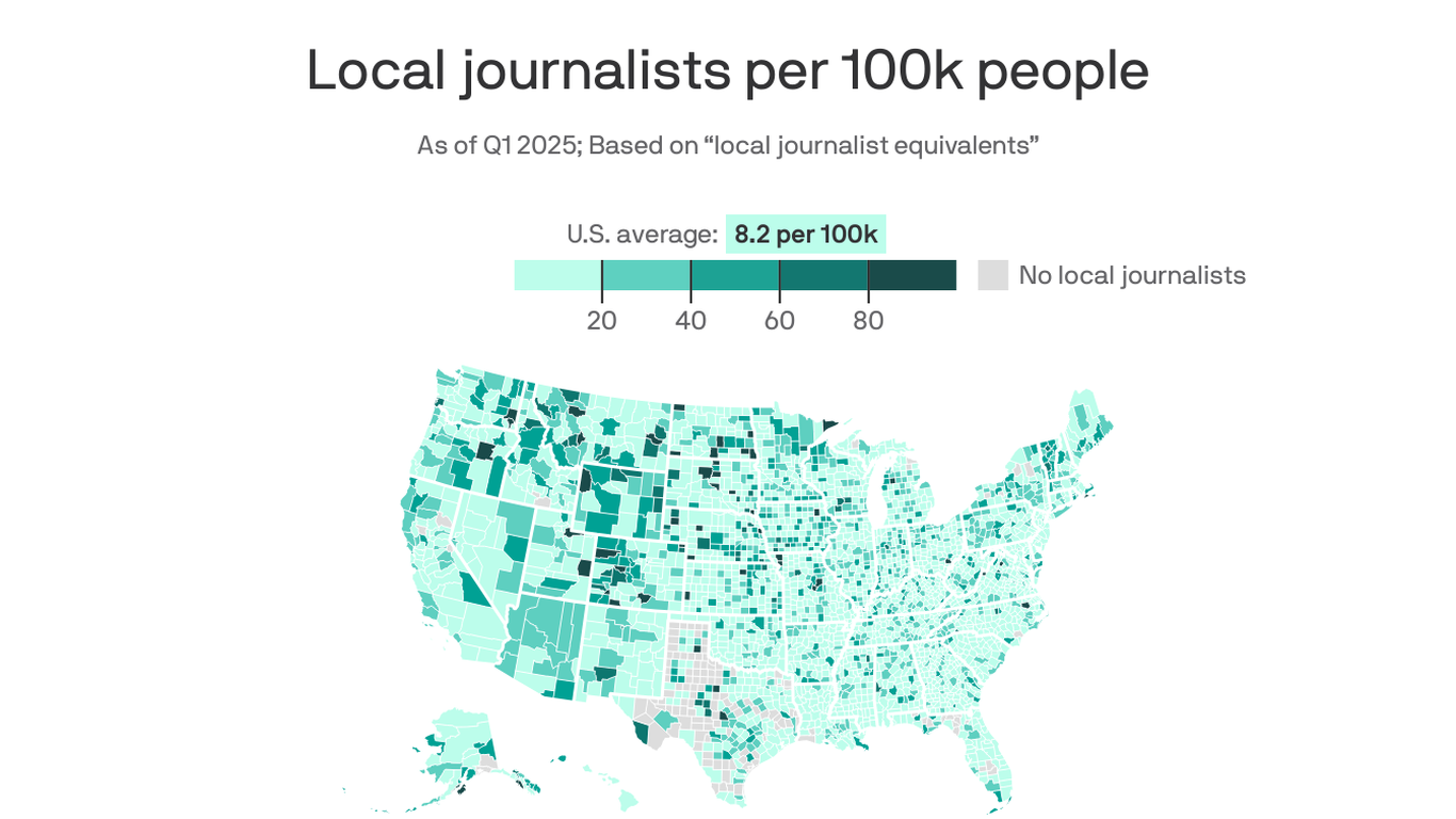 How many journalists cover Philadelphia - Axios Philadelphia
