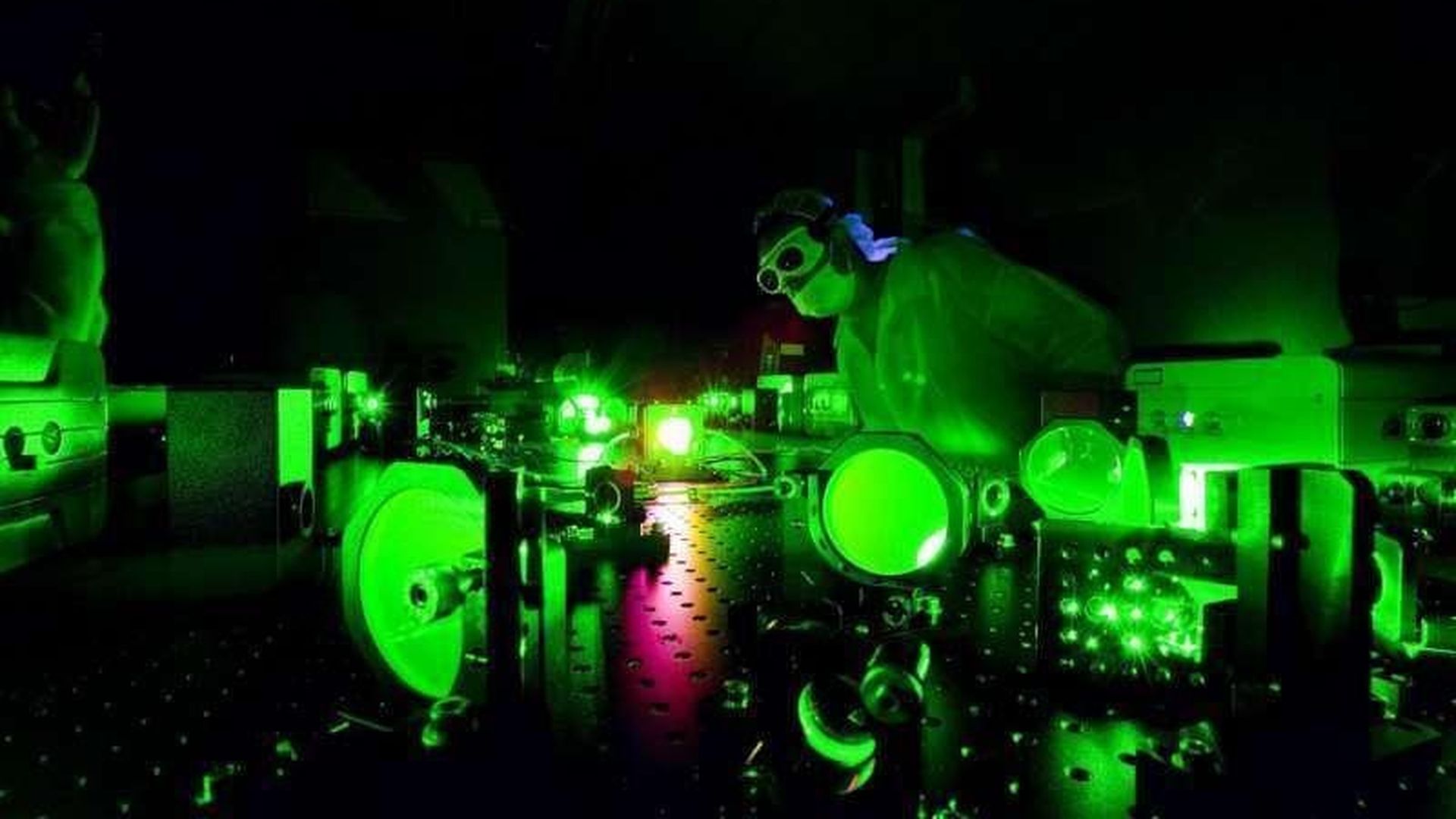 This laser is a billion times brighter than the sun