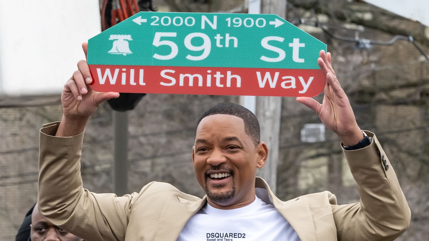 Will Smith honored with West Philly street renaming - Axios Philadelphia
