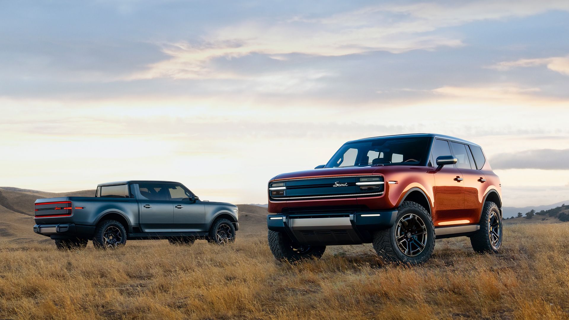 Scout EVs will be available with backup gasoline engine