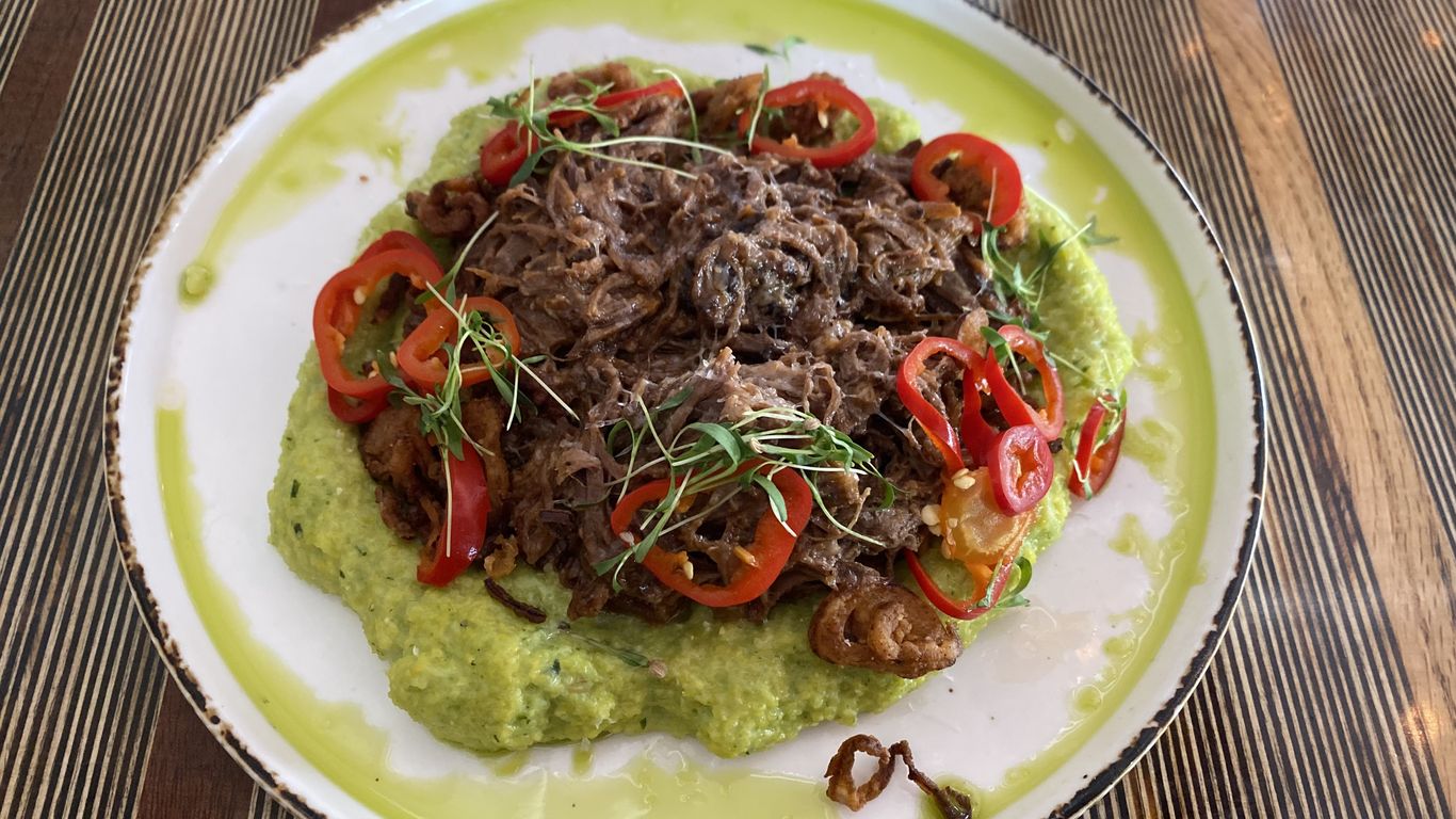 Azlin at the Clarendon's menu includes crudo, pesto pasta and fried ...