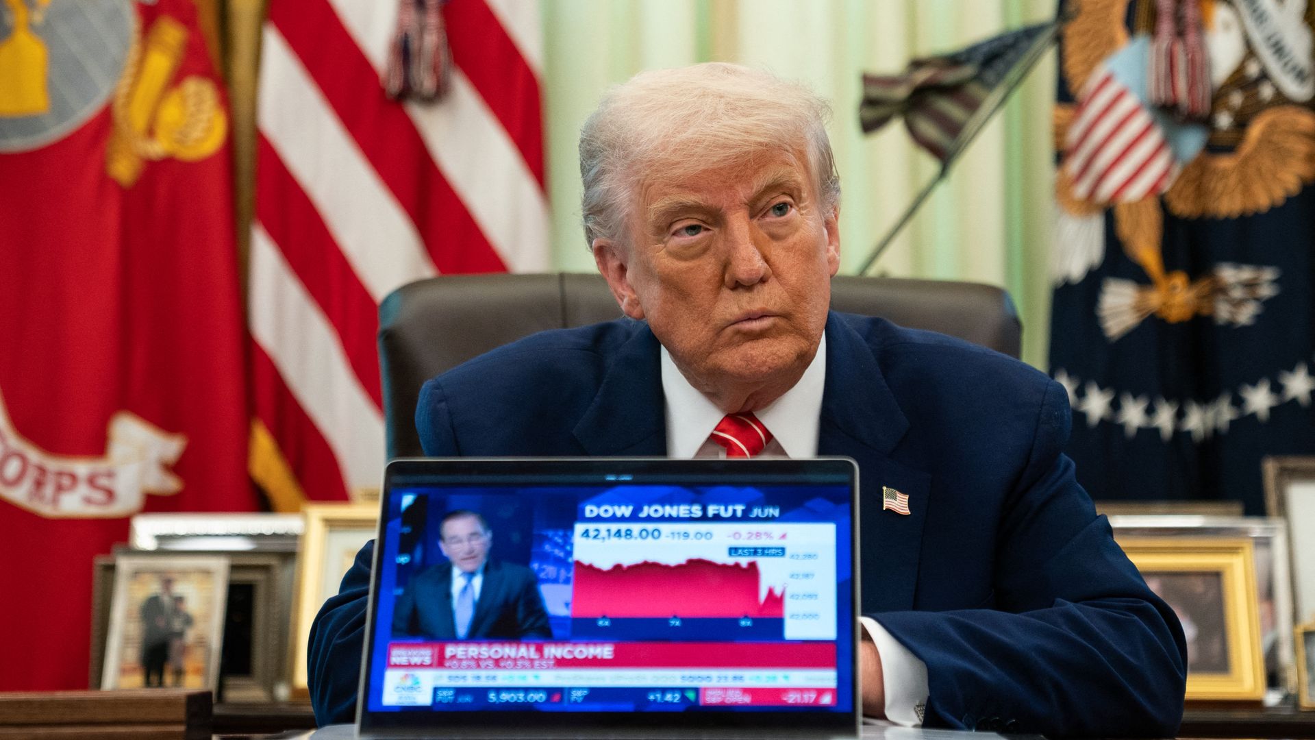 Trump threatens ABC and NBC in Truth Social tirade