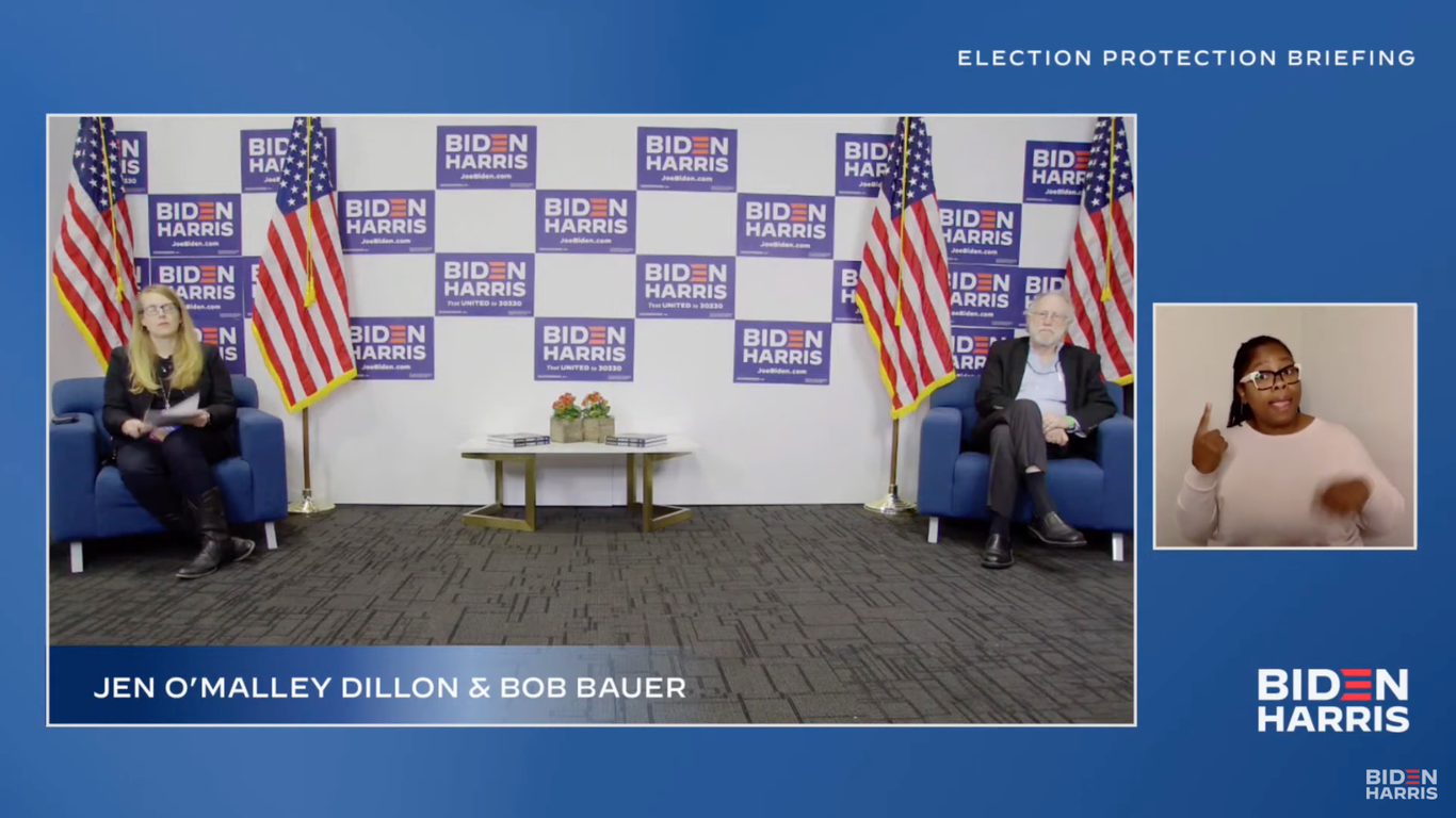 Biden lawyer prematurely declares victory