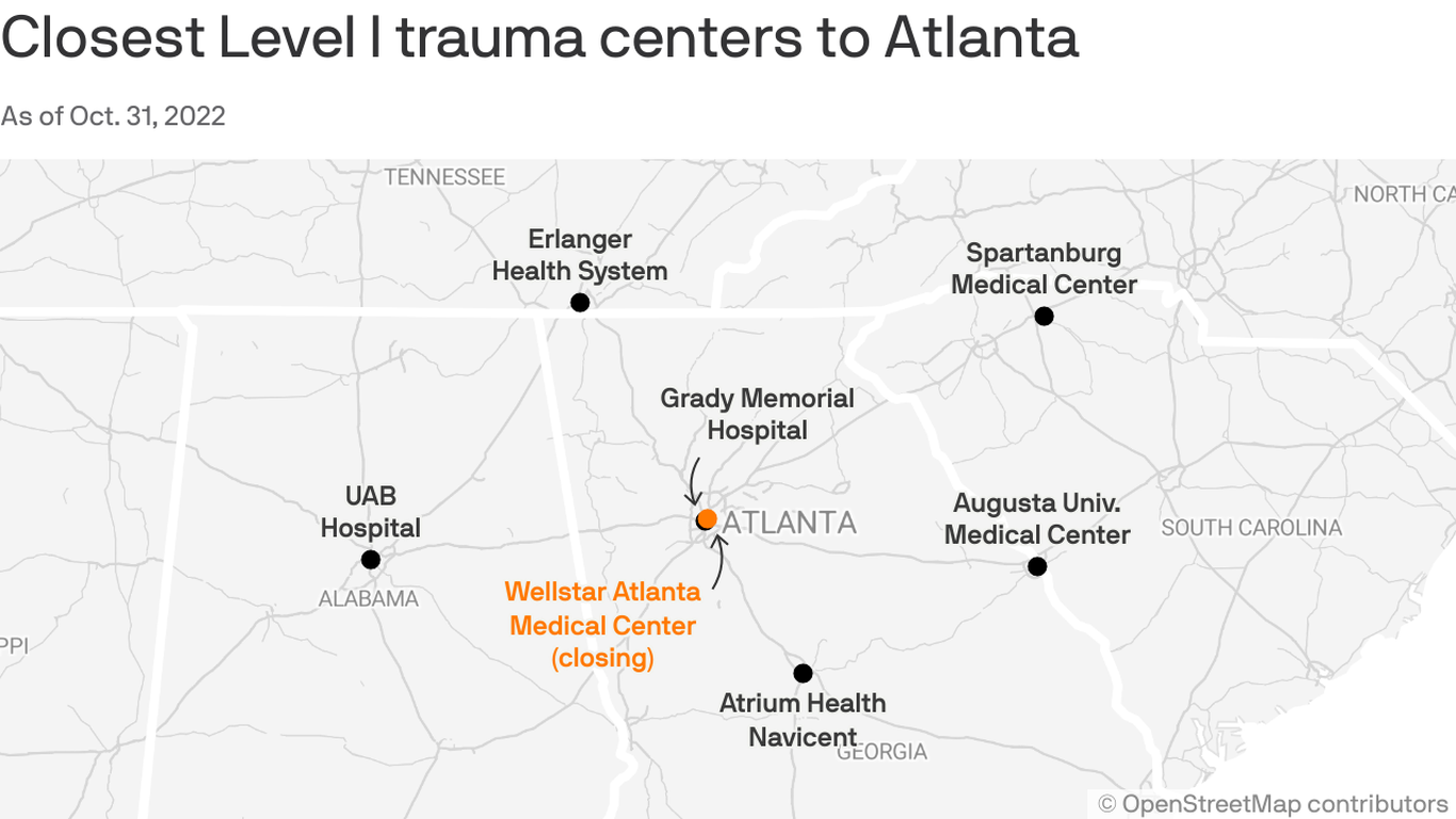 Wellstar AMC's closure stretches Atlanta's trauma center safety net ...