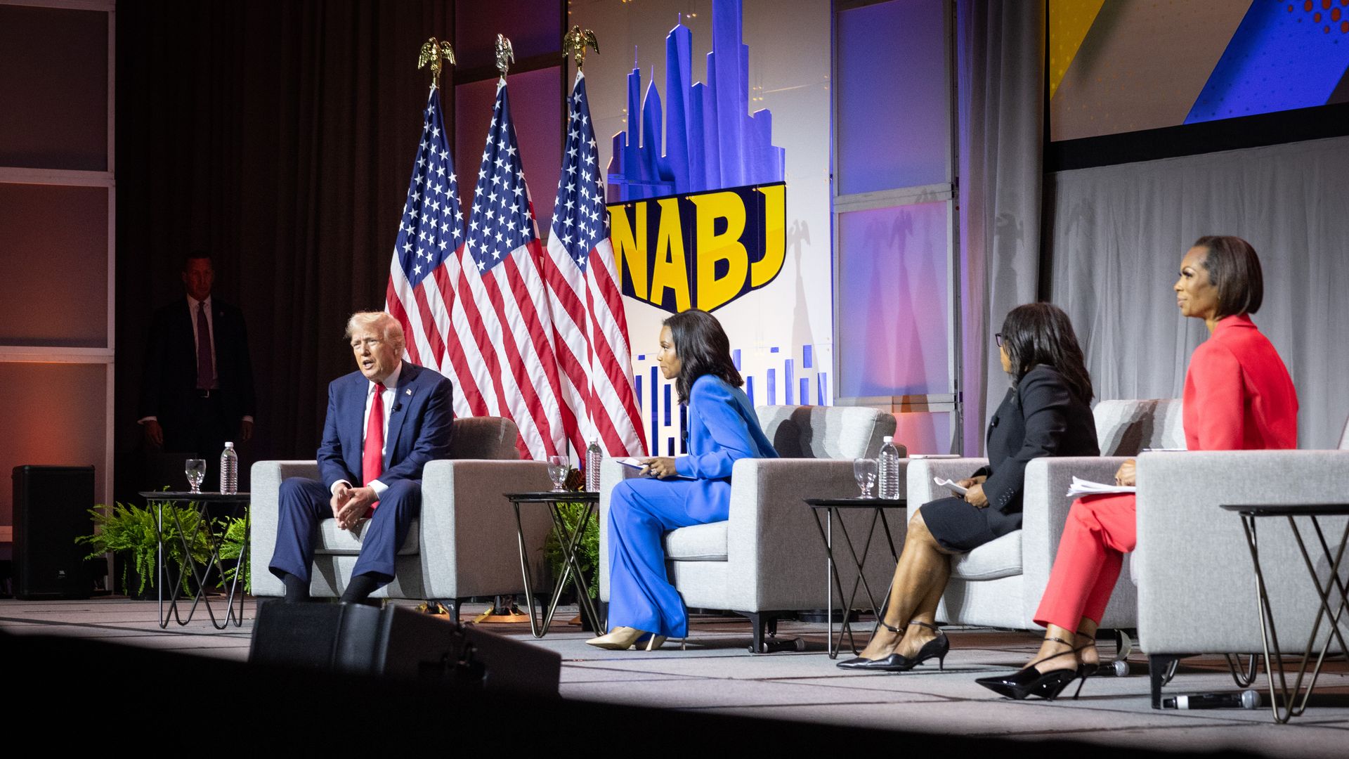 Trump stalled panel with Black journalists over fact-checking
