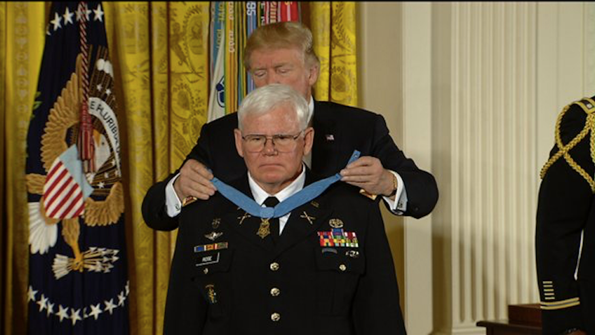 Trump awards Medal of Honor to Vietnam veteran