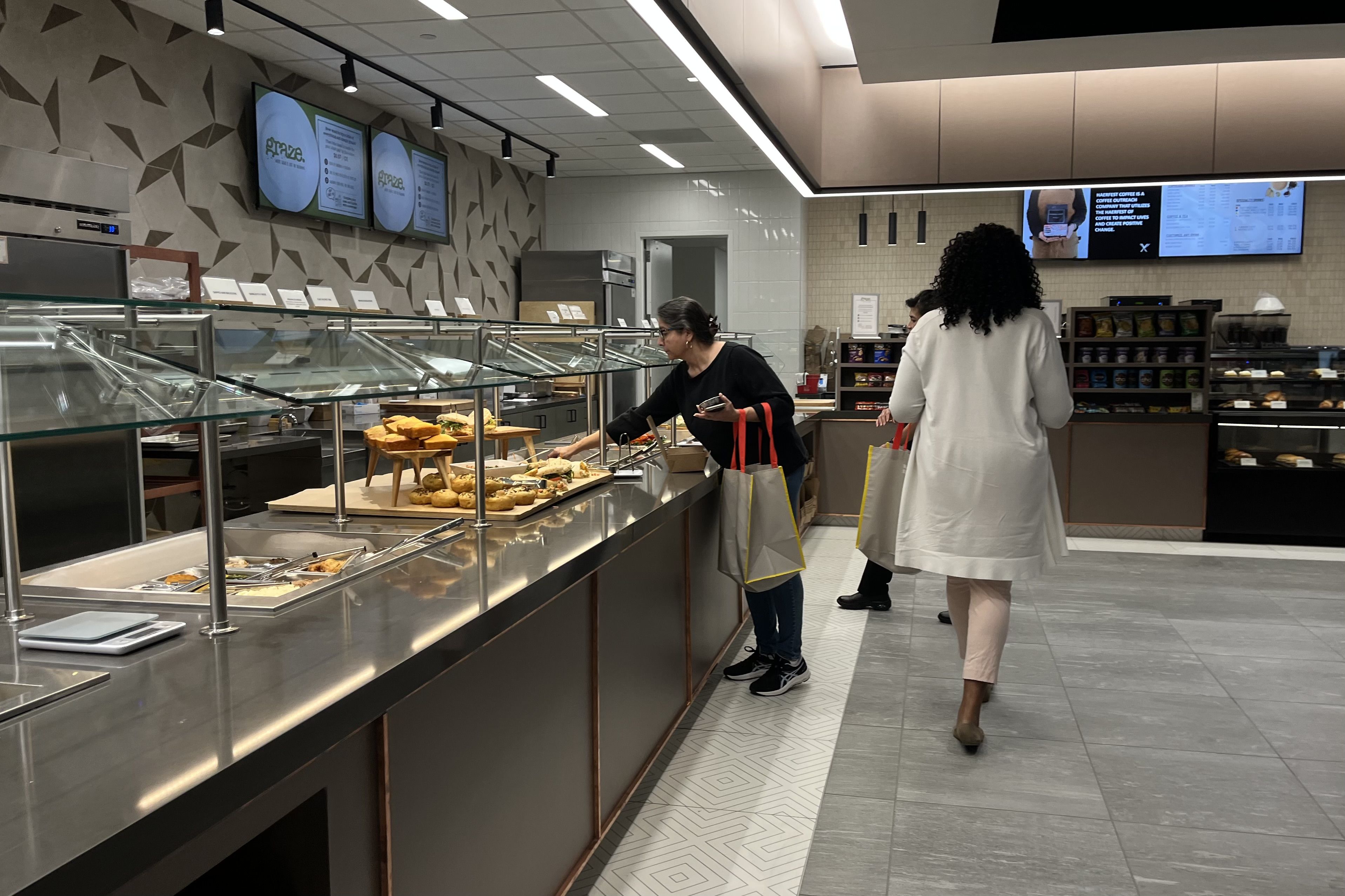 See inside: Wells Fargo's new food hall, employee amenities at ...