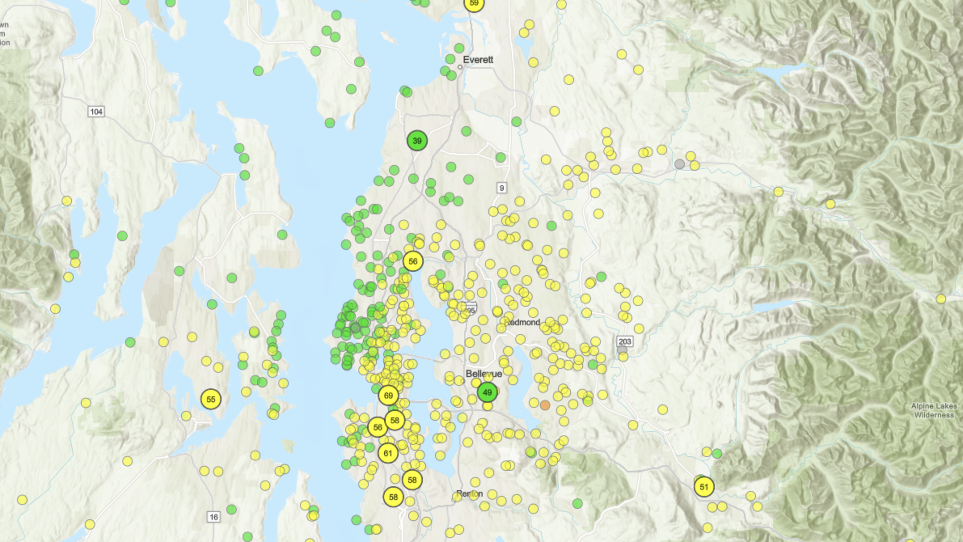 Seattle air quality dips as wildfire smoke moves in - Axios Seattle