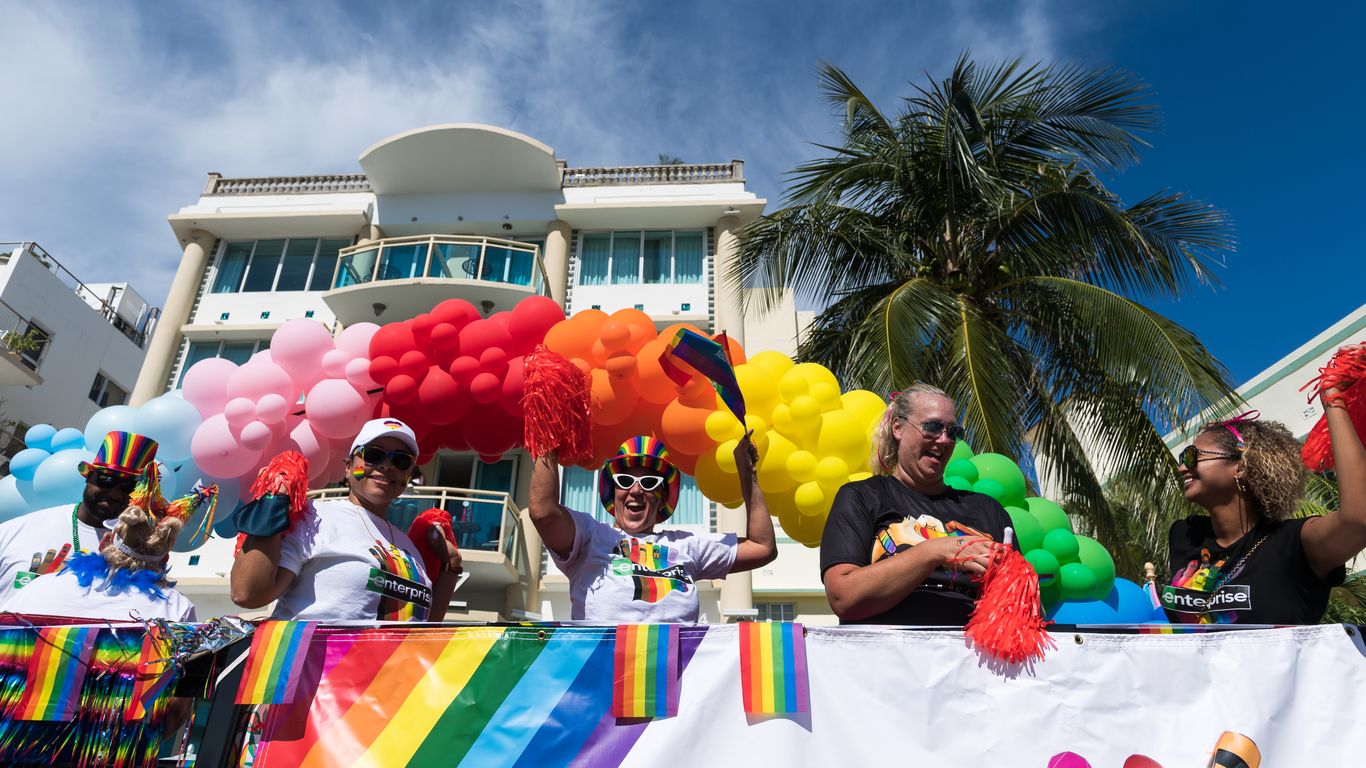 Miami Beach Pride kicks off this year's "defiant celebration" - Axios Miami