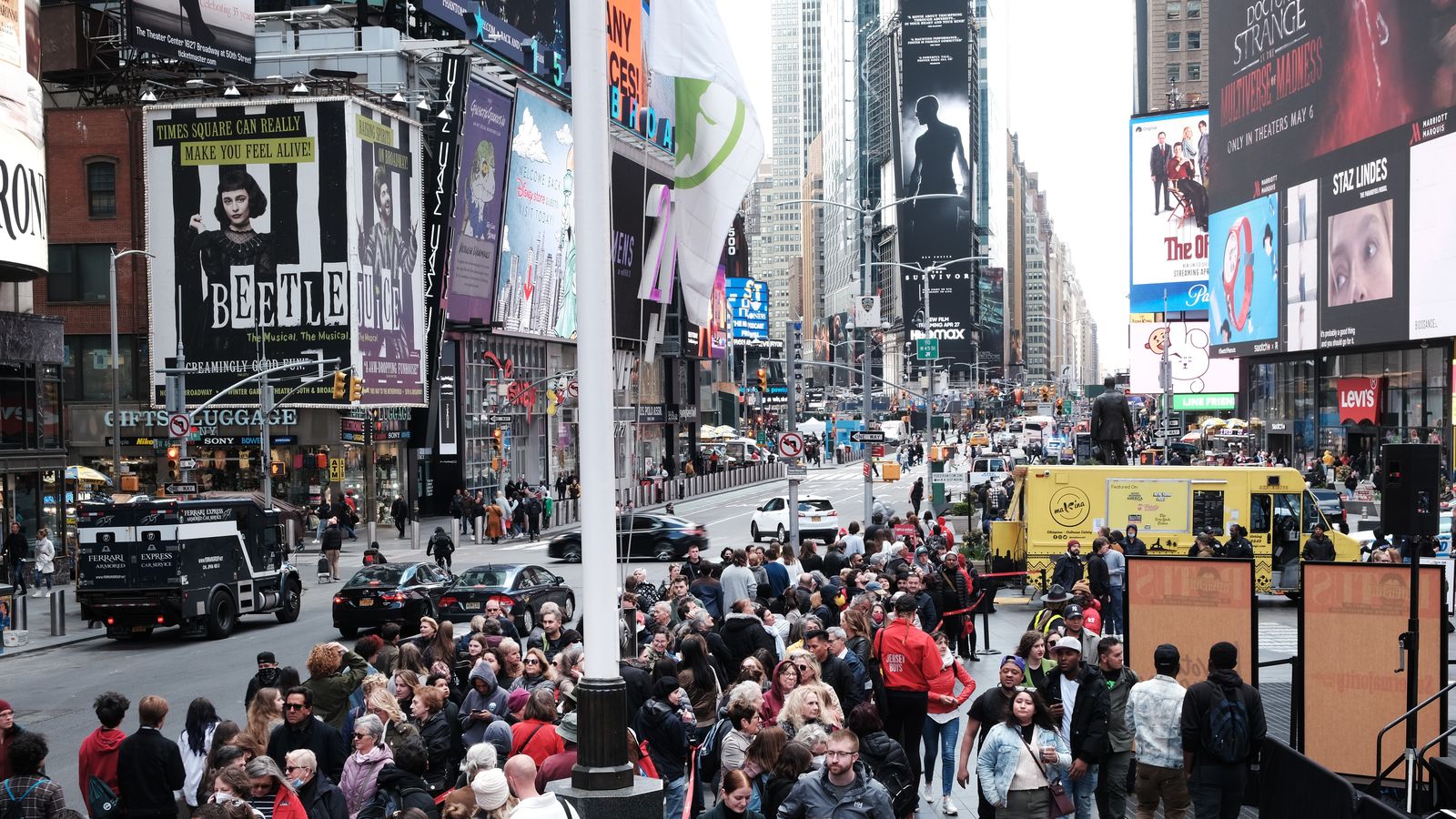 Times Square is mounting a comeback