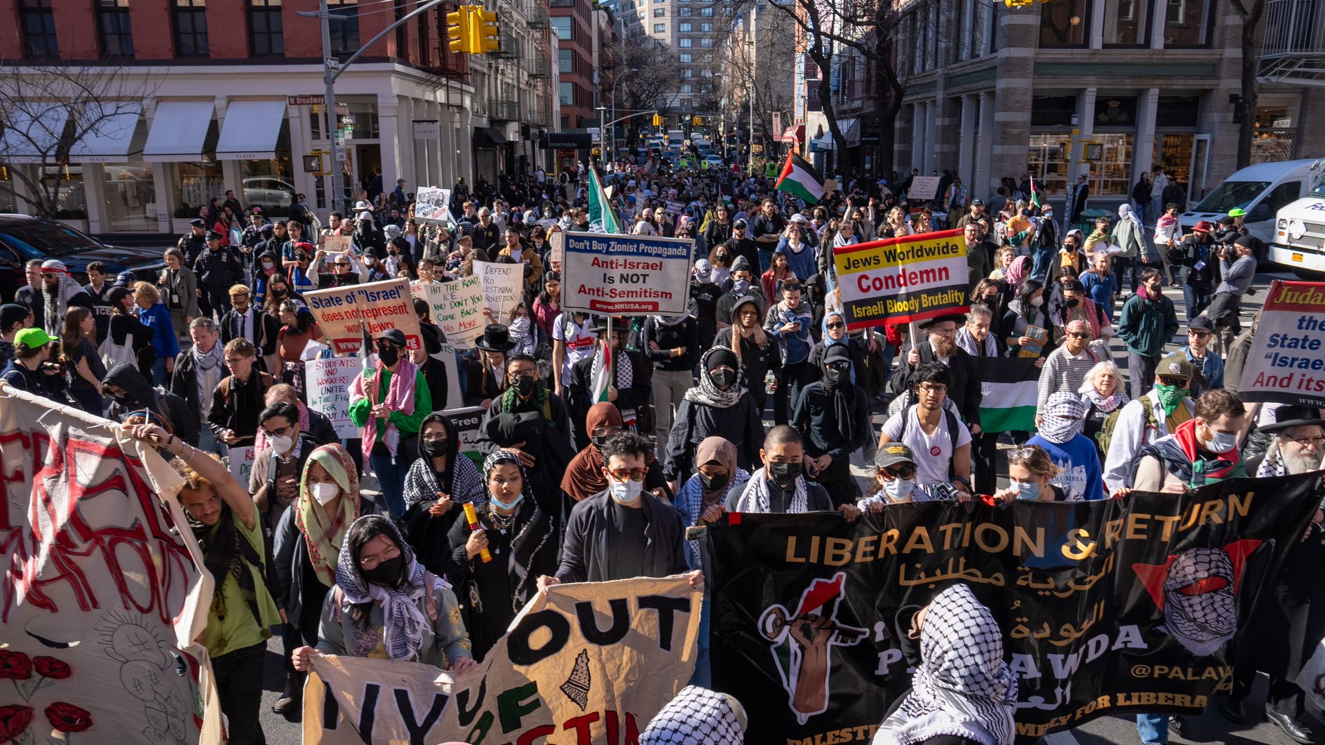 Rallies for Mahmoud Khalil, detained Columbia protest leader, held ...