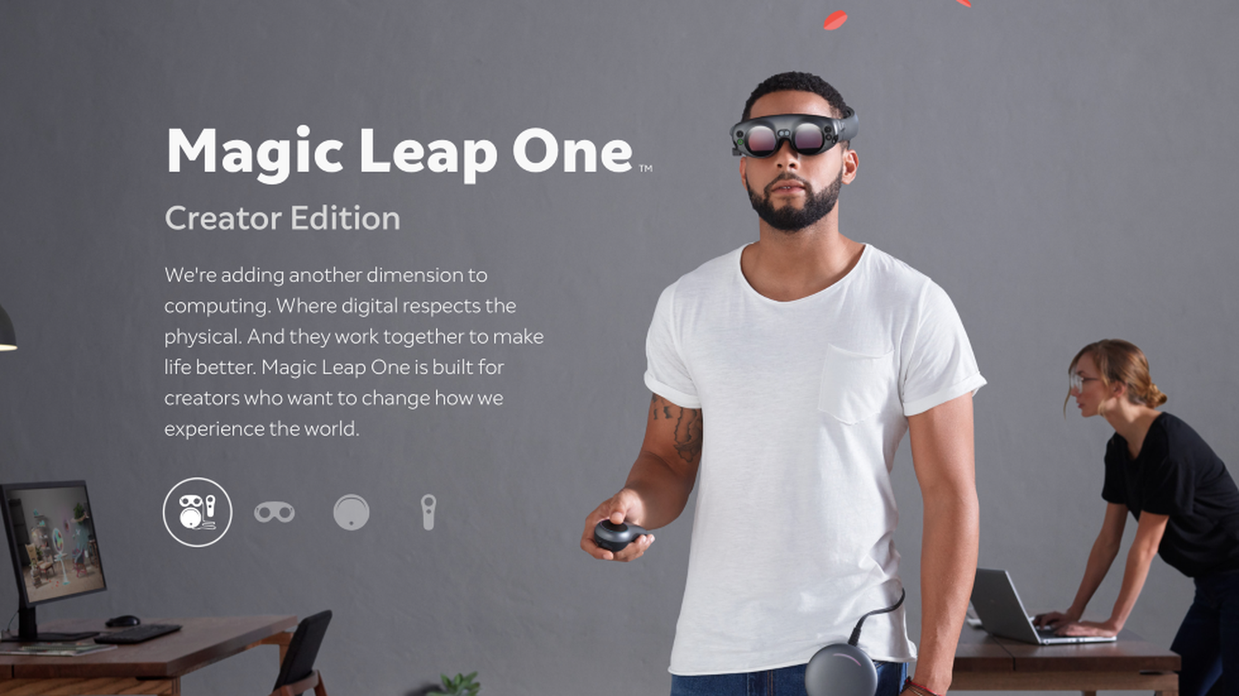 Magic Leap finally shows its AR headset