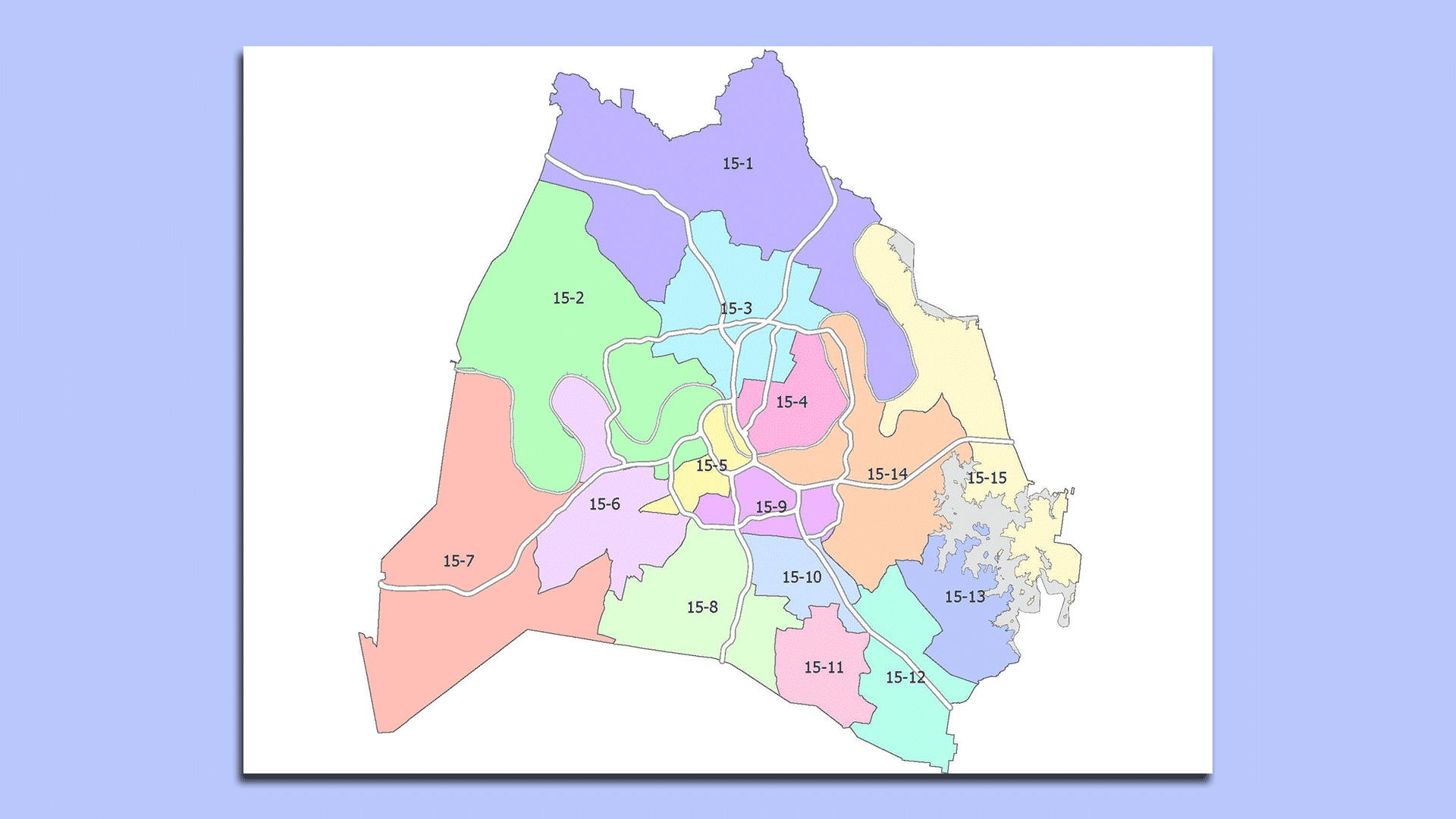 Nashville Davidson County Map Nashville, Tennessee In 1952 [OC]
