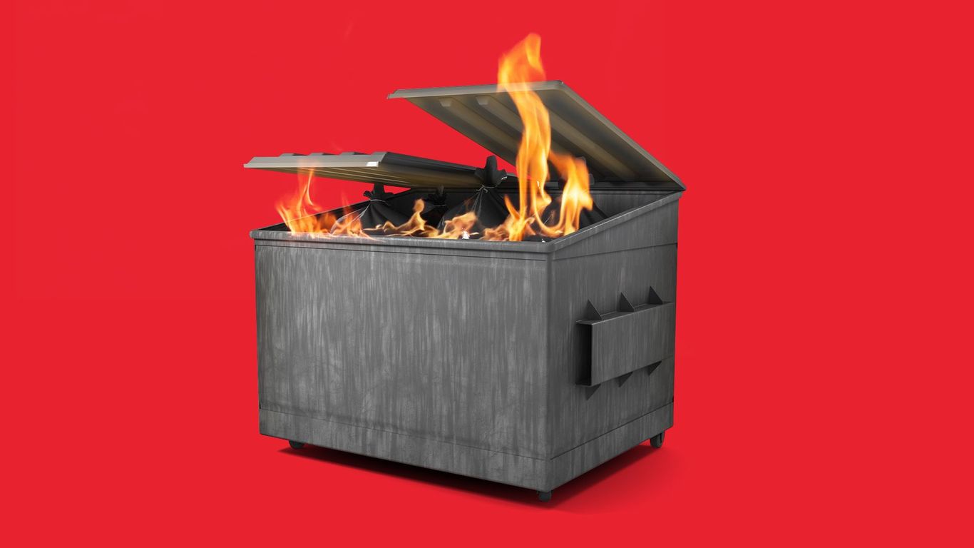 Tampa trash is catching fire due to improper waste disposal - Axios ...