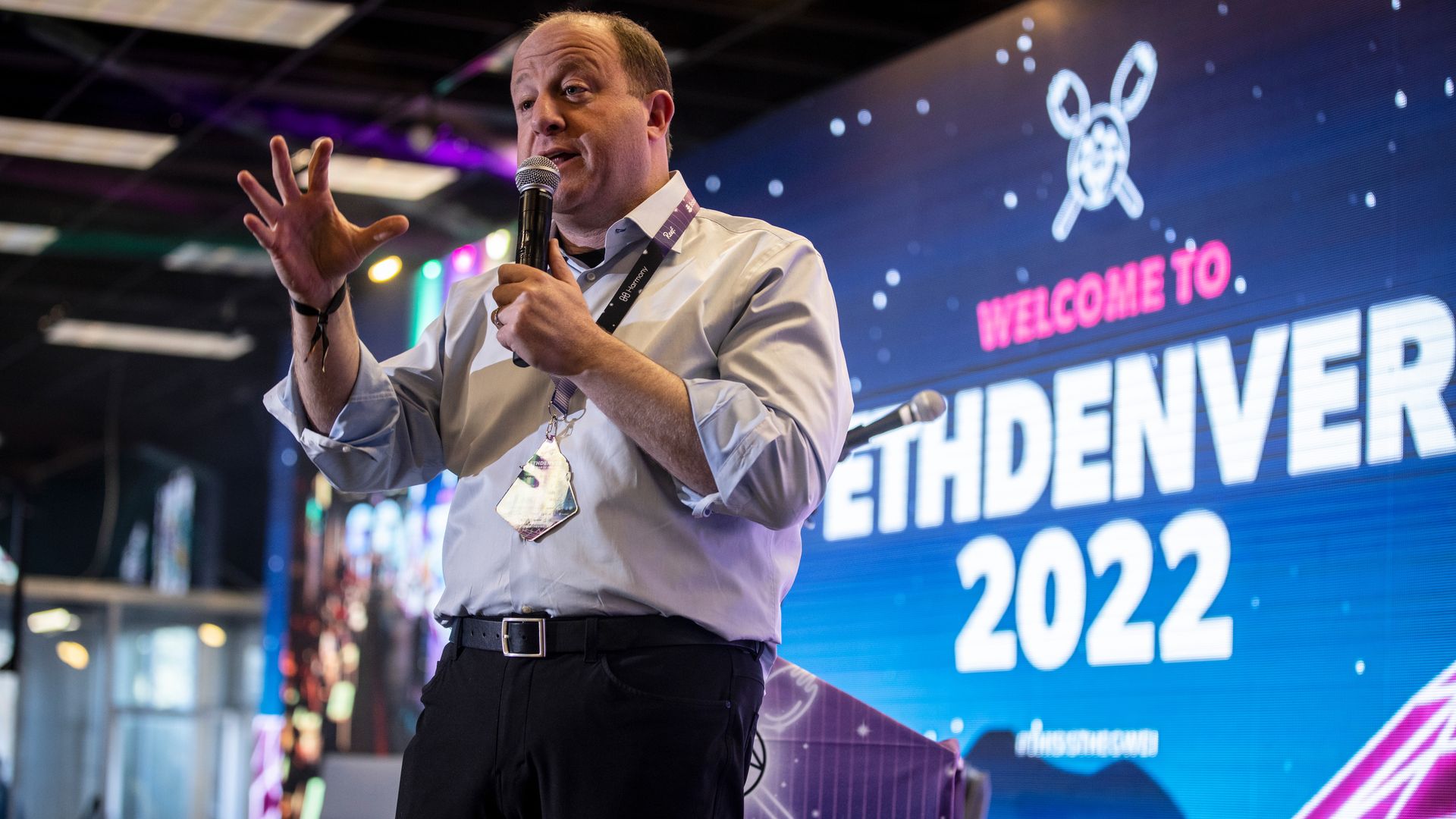 Colorado Gov. Jared Polis aligns with Big Tech - Axios Denver