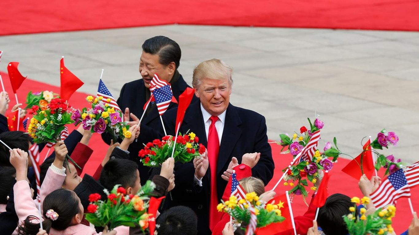 Trump in China: Itinerary and photos