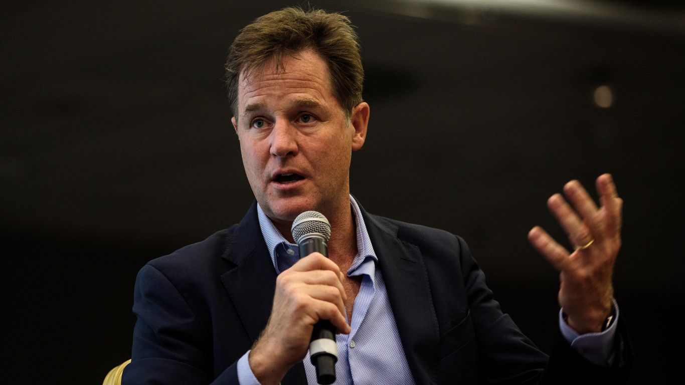 Nick Clegg is Facebook's new face
