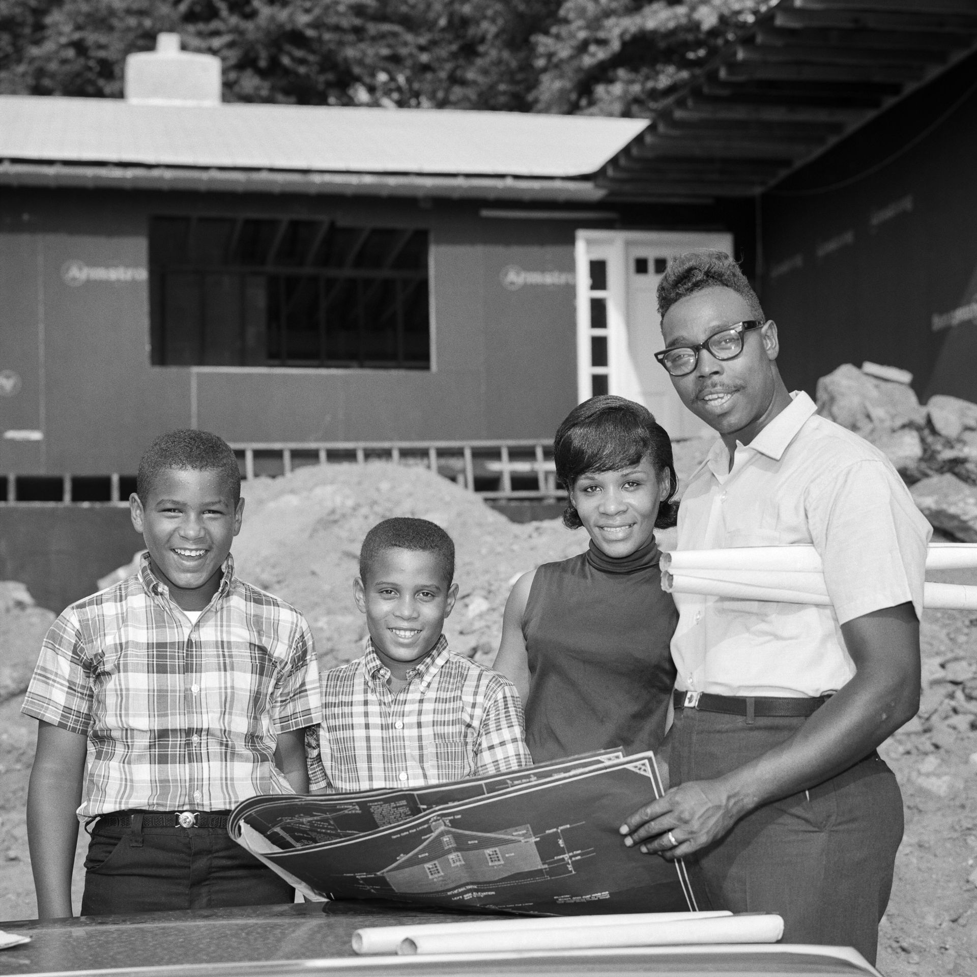 1960s African American Family