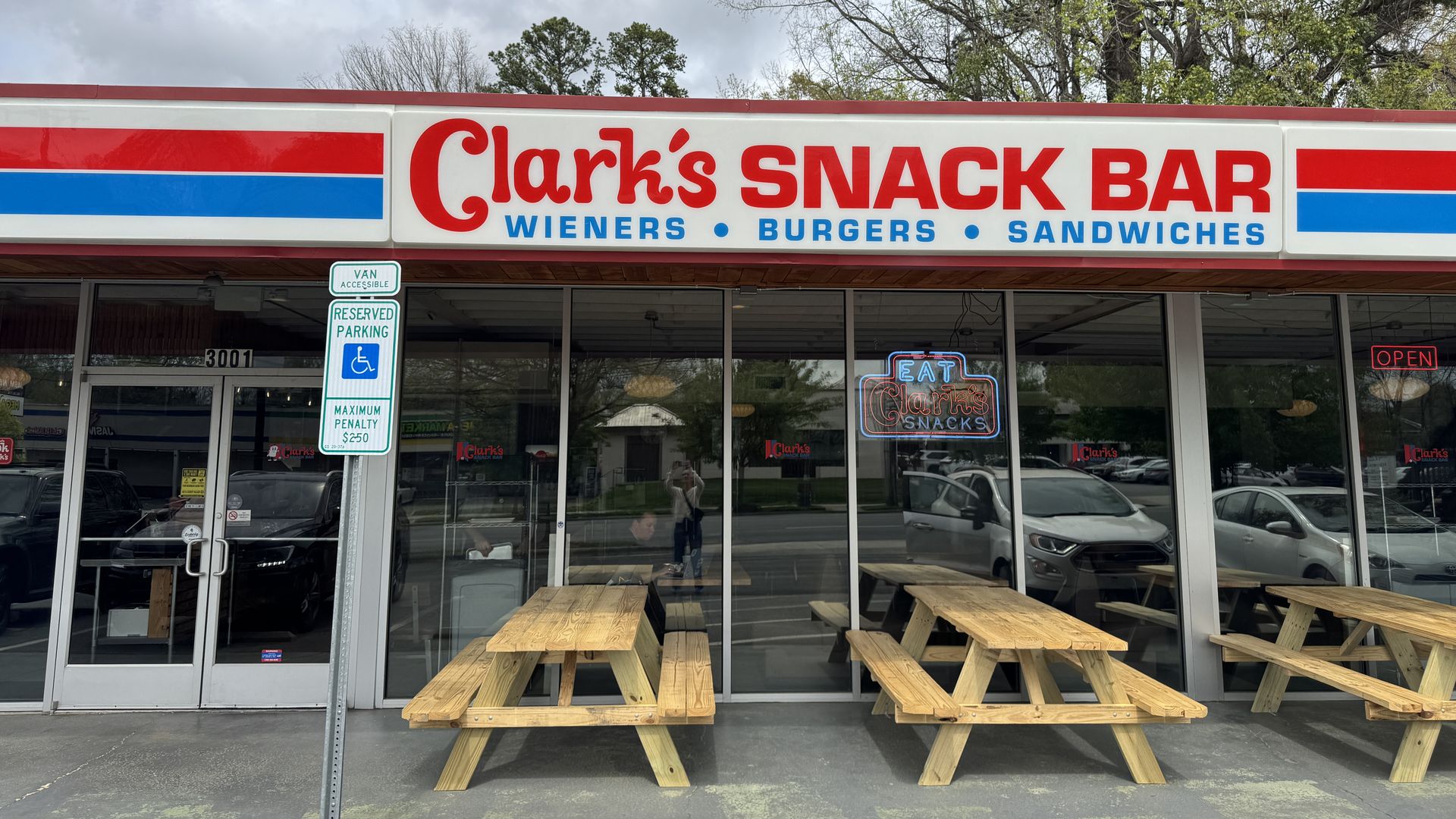 Clark's Snack Bar replaces Good Wurst in Plaza Midwood - Axios Charlotte