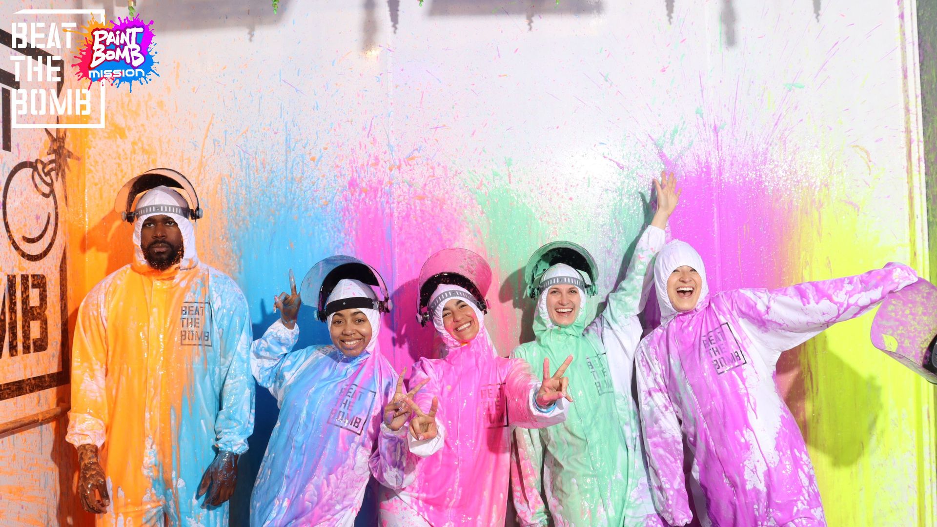 Beat the Bomb brings colorful blast of fun to Charlotte - Axios Charlotte