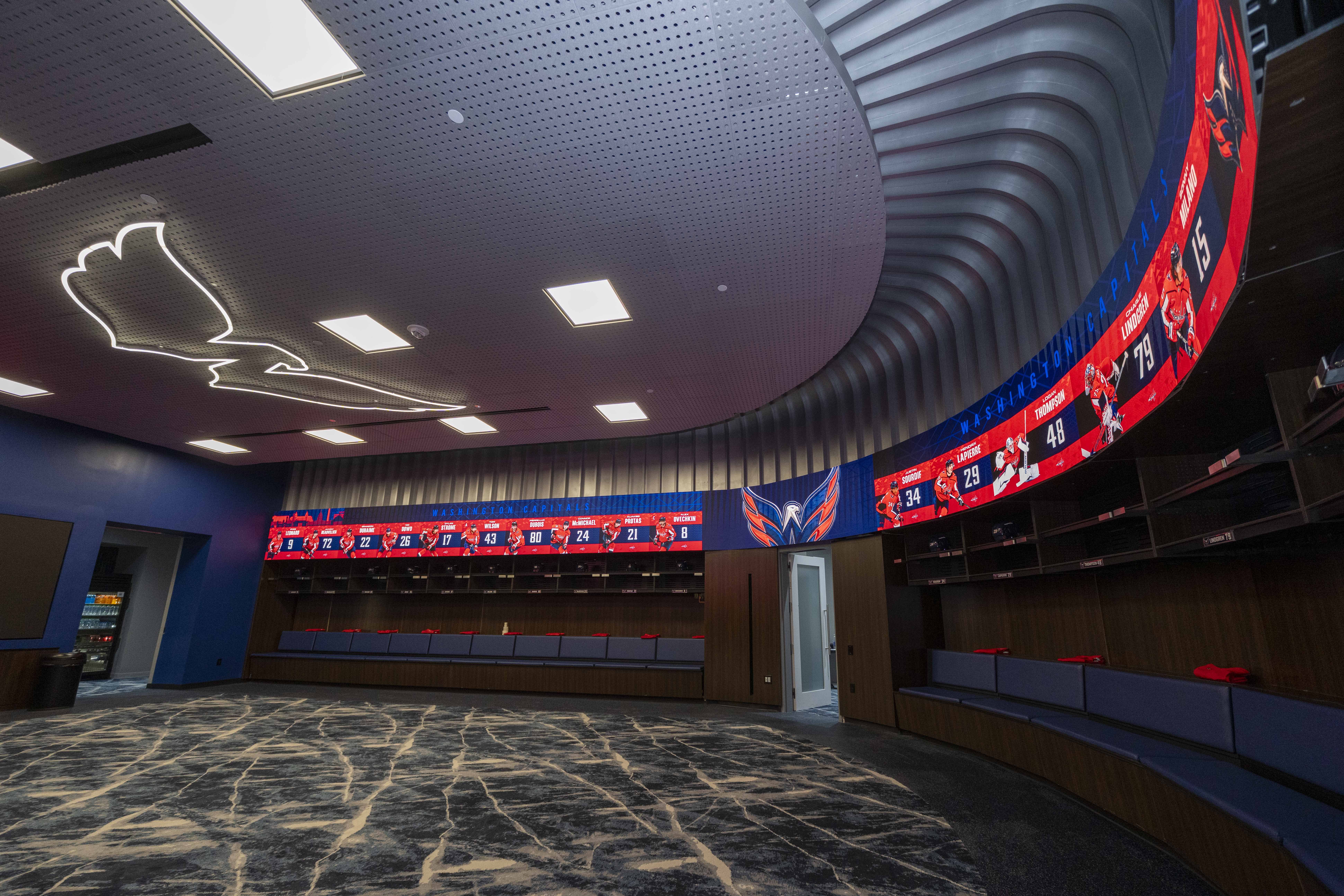 Washington Capitals get new locker room amid Capital One Arena ...
