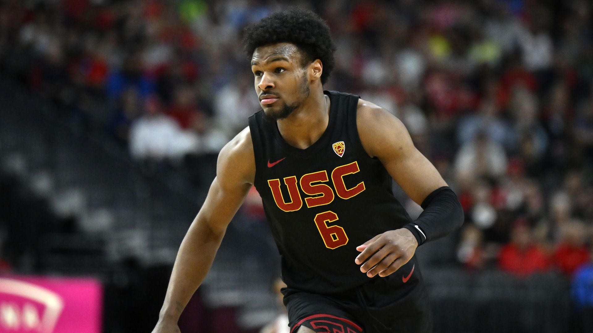 Bronny James declares for NBA draft while keeping options open