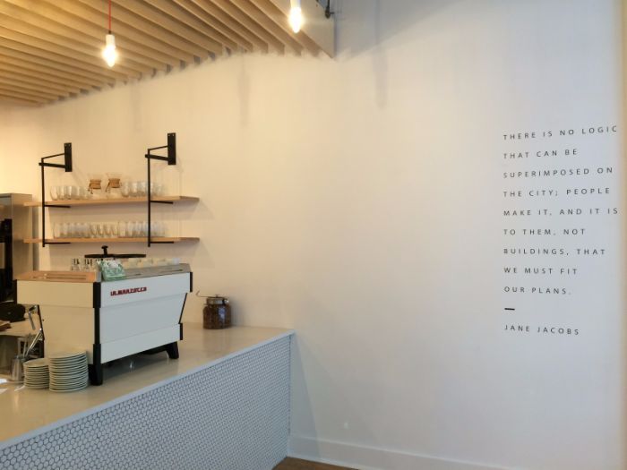 Take a look inside Not Just Coffee’s newest Uptown location, opening ...