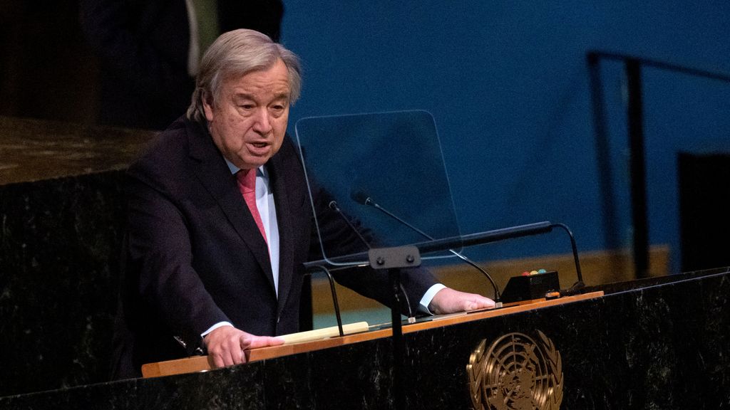 UN chief: The "world is in big trouble"
