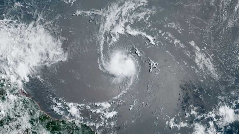 Tropical Storm Cindy Forms In Atlantic Bret Swirls In Caribbean In