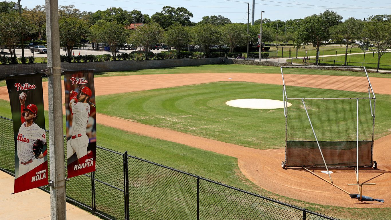 Phillies close Florida spring training facility after 5 players test ...